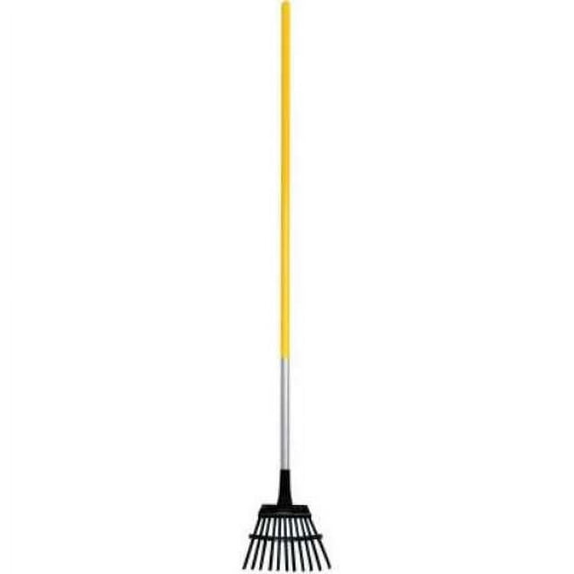 True Temper 55.32 in. 11 Tine Steel Shrub Rake Steel Handle - Walmart.com