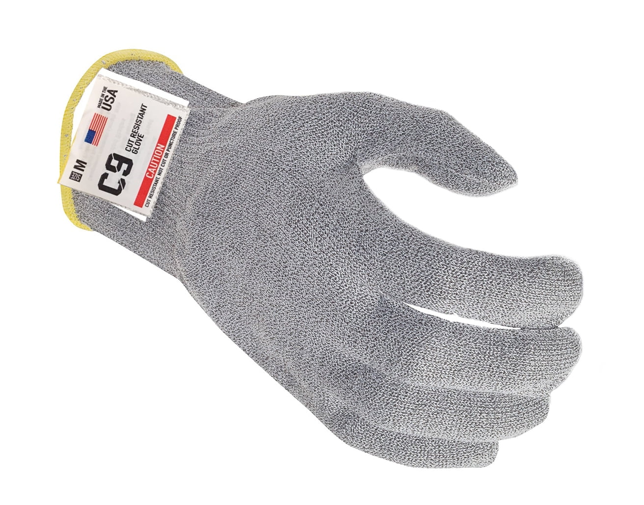 The ANSI Cut Level 5 C9 Cut Resistant Glove 10 Gauge, 21CFR Component ...