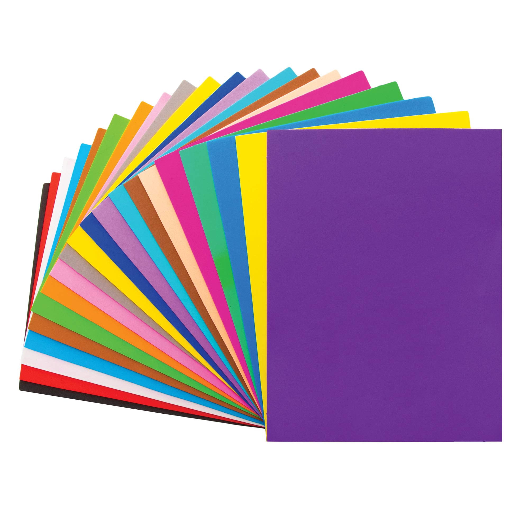 The AW961 Foam Sheets classpack is a 50-piece pack of craft pages for ...