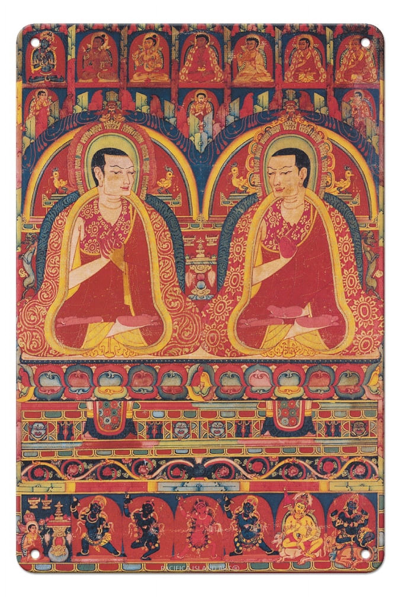 The Abbotts Of Taklung - Kagyu Lineage Masters - Vintage Tibetan ...