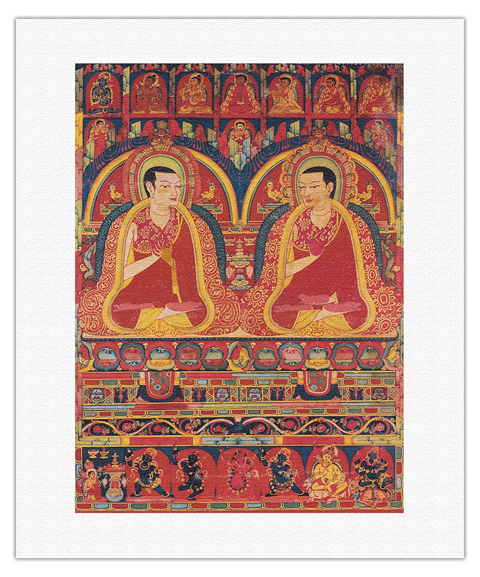 The Abbotts Of Taklung - Kagyu Lineage Masters - Vintage Tibetan ...