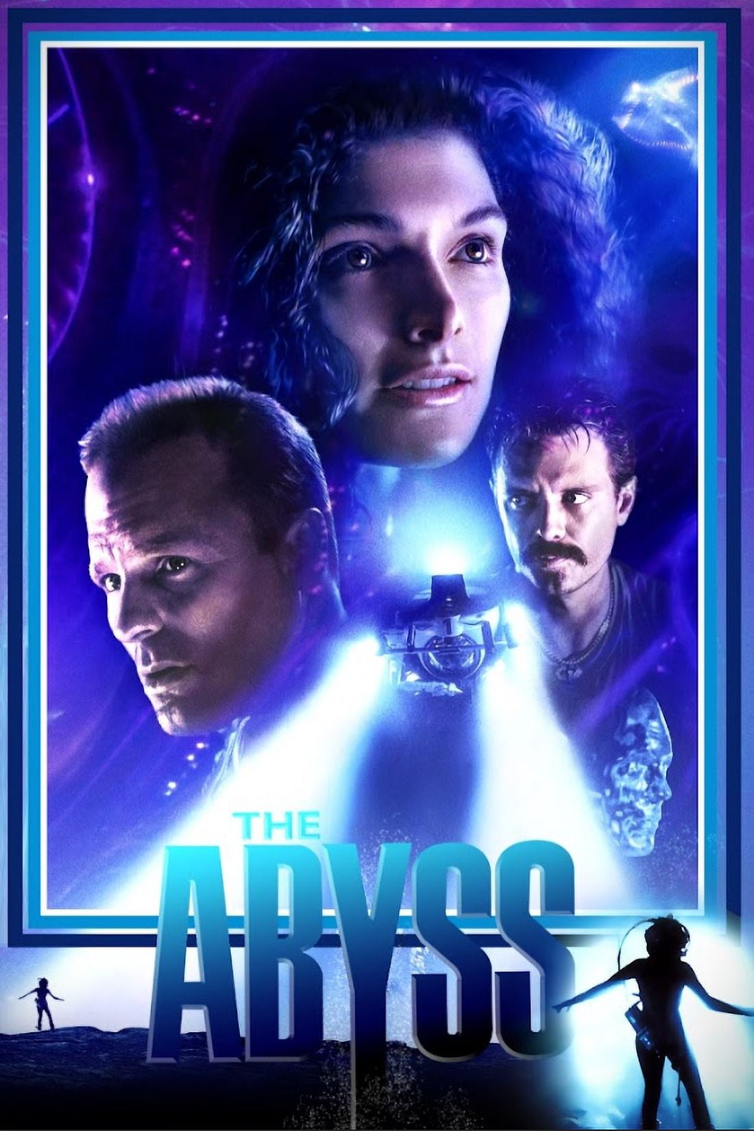 The Abyss 1989 Movie Poster 24x36 Sci-Fi Thriller Action James Cameron Art - Walmart.com
