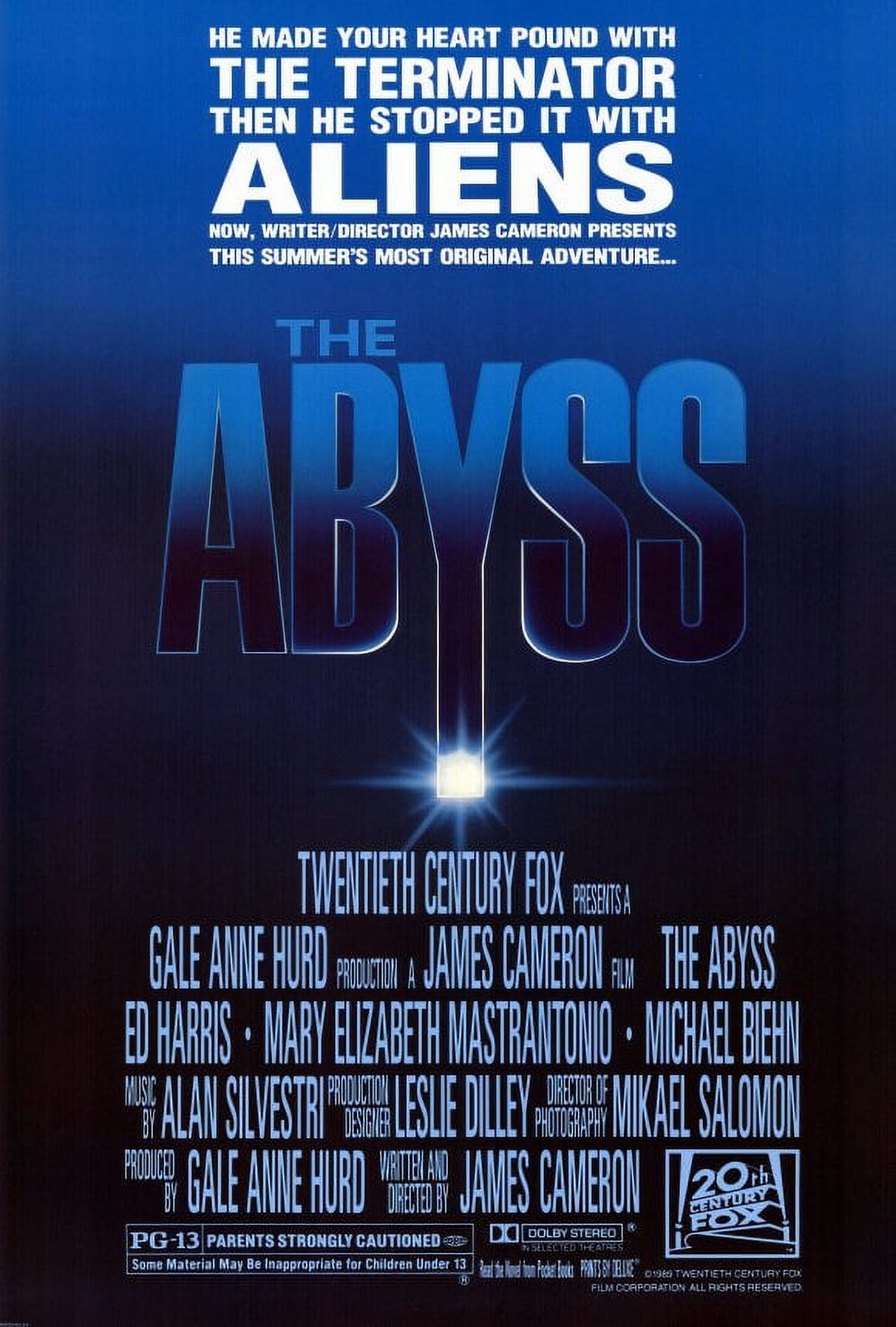 The Abyss POSTER (27x40) (1989) (Style B) - Walmart.com