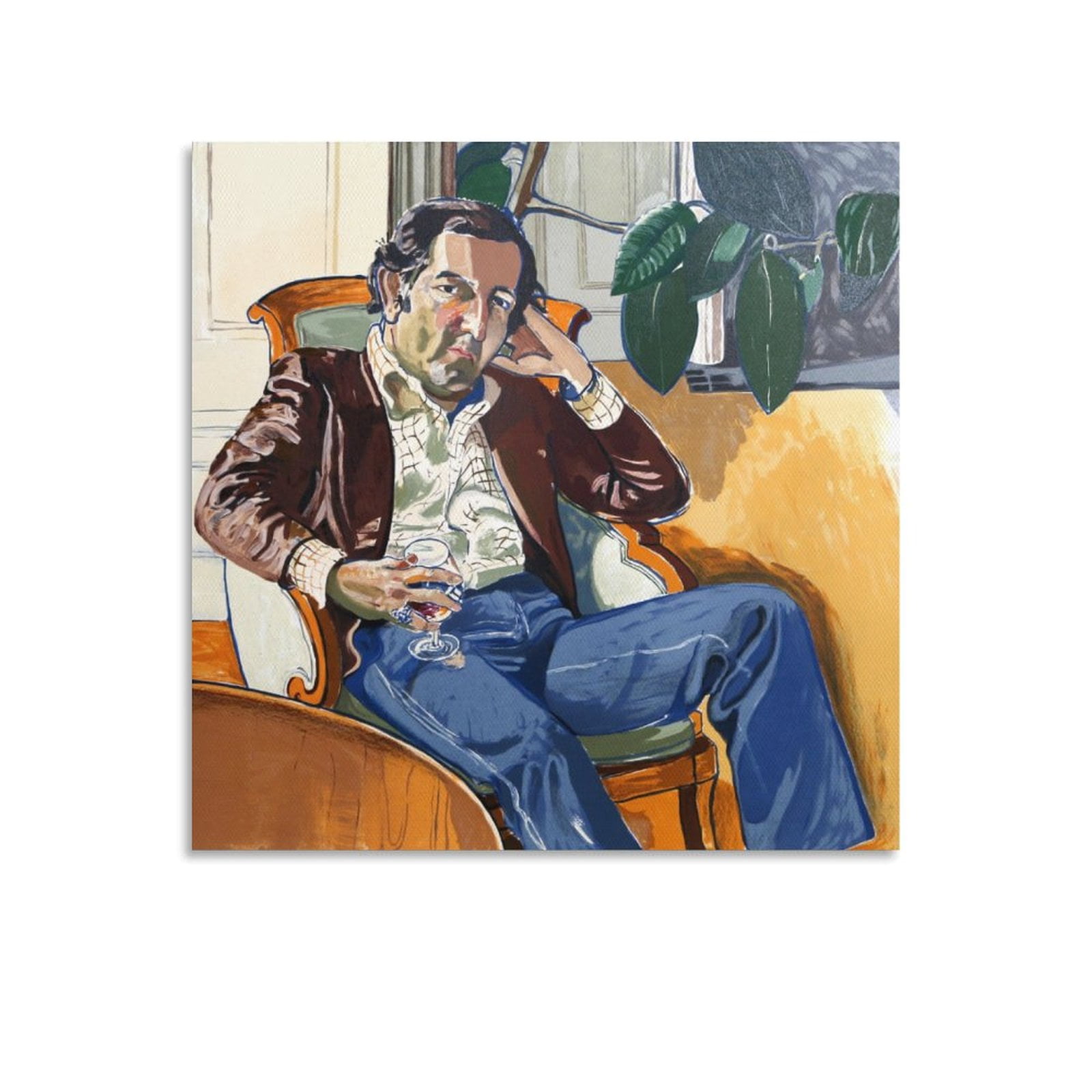 The Accountant Marvin 1981 by Alice Neel Painting Picture Print Wall ...