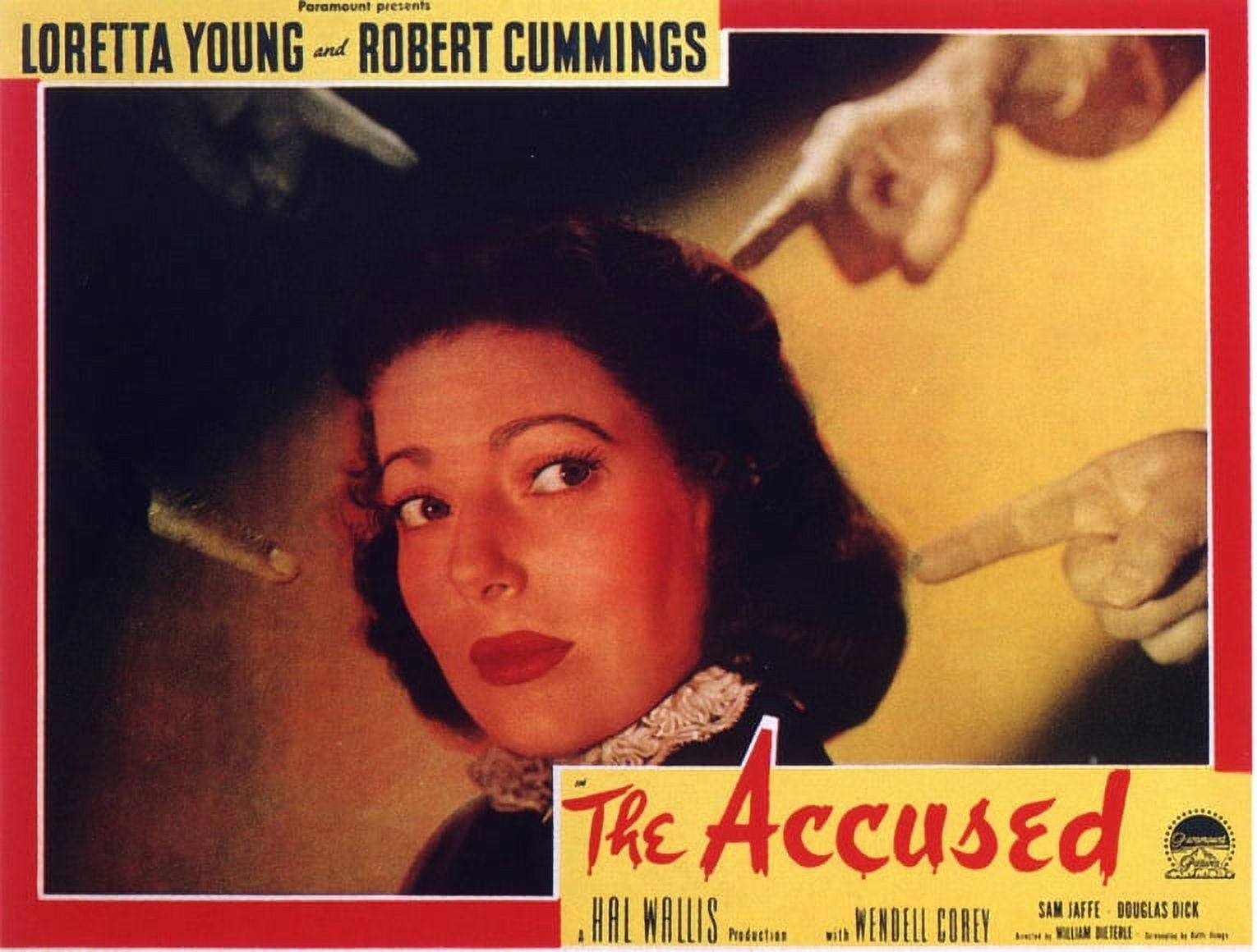The Accused - movie POSTER (Style A) (11" x 14") (1949) - Walmart.com