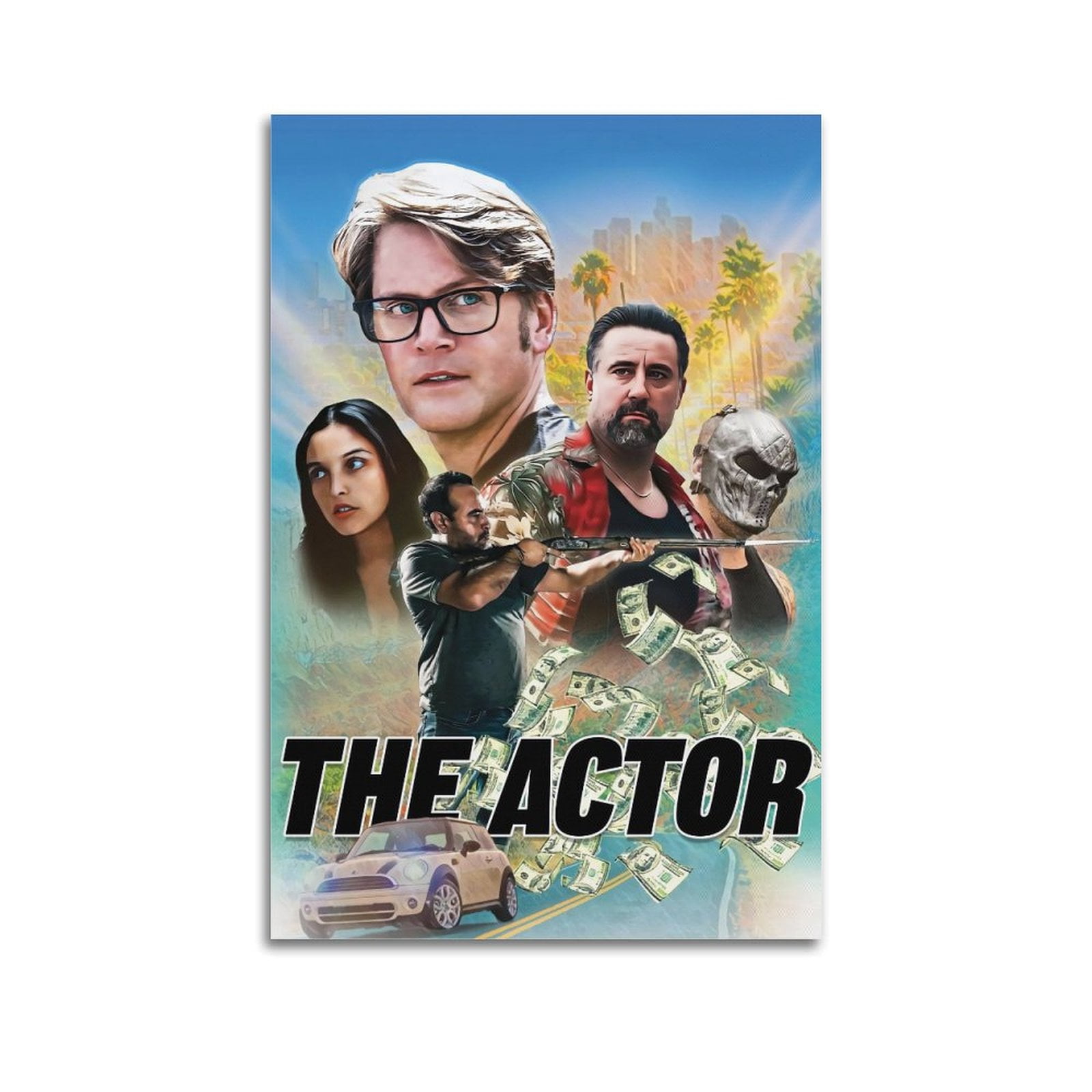 The Actor Poster Wall Art Canvas Aesthetic Music And Movies Decorative ...