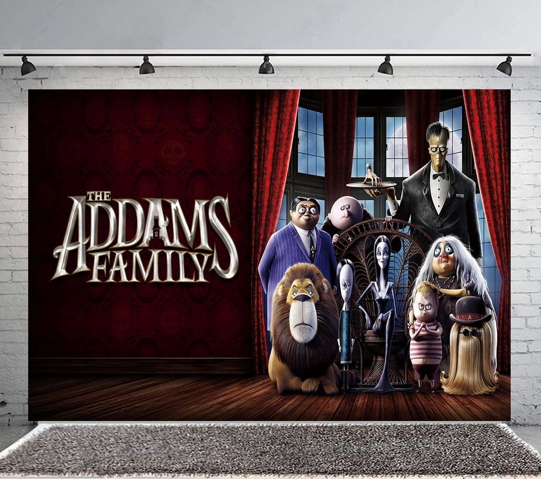 The Addams Family Backdrop Banner Party Supplies Poster Movie Theme ...