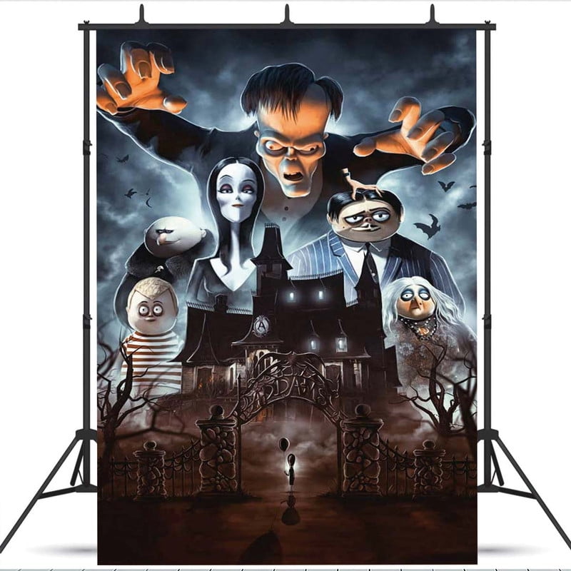 The Addams Family Background Wall Decor Taspestry Poster Banner ...