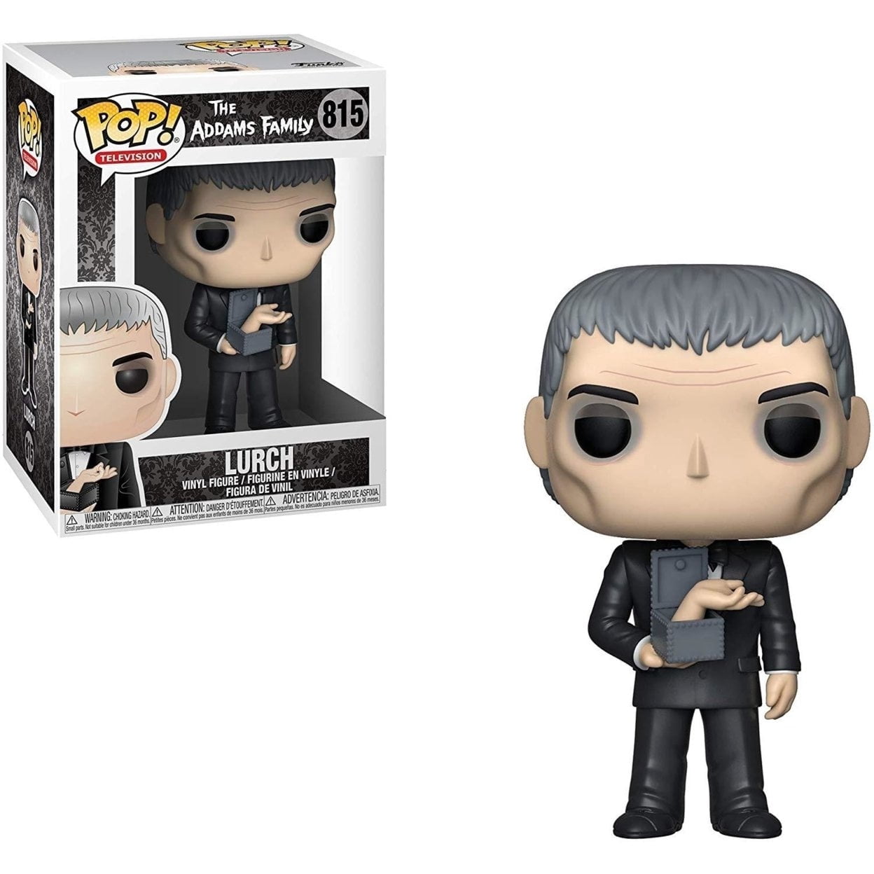 The Addams Family Lurch Vinyl Figure, Collectable Lurch Addams Doll ...