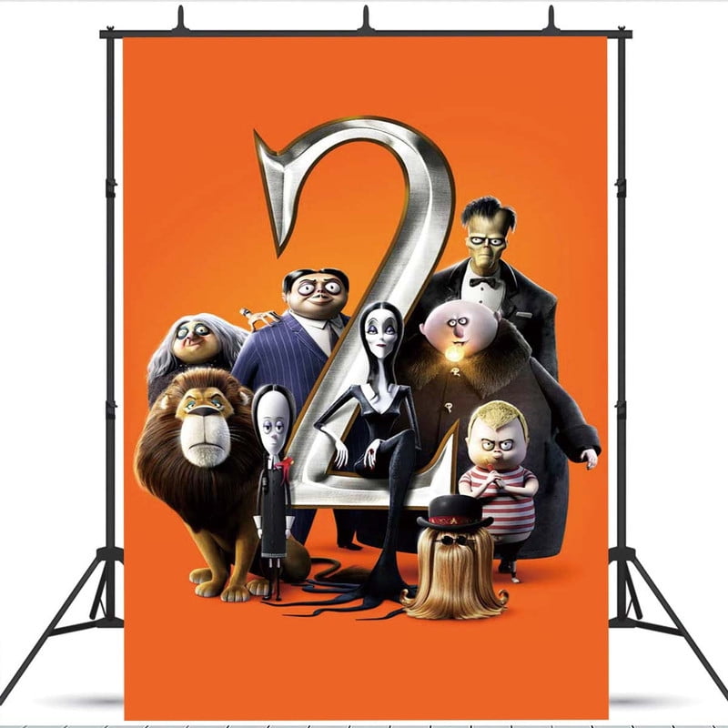 The Addams Family Party Supplies Backdrop Banner Poster Birthday ...