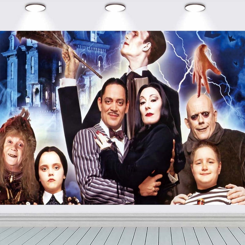The Addams Family Party Supplies Taspestry Poster Banner Backdrop ...