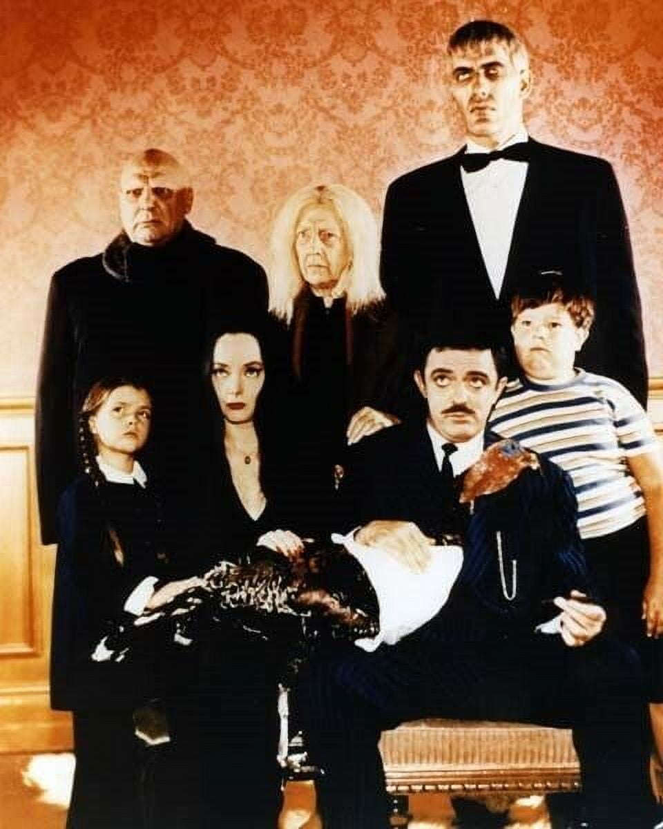 The Addams Family TV series cast pose with turkey 16x20 inch poster ...