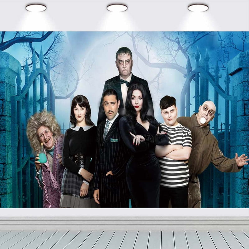 The Addams Family Taspestry Wall Decor Birthday Banner Backdrop ...