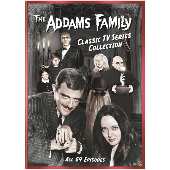 SDS The Addams Family The Complete Series DVD, Macabre Family Comedy TV ...
