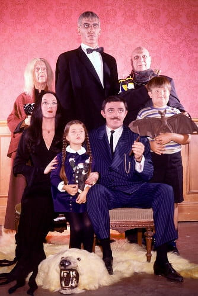 The Addams Family Tv Rare Cast 24x36 Poster - Walmart.com