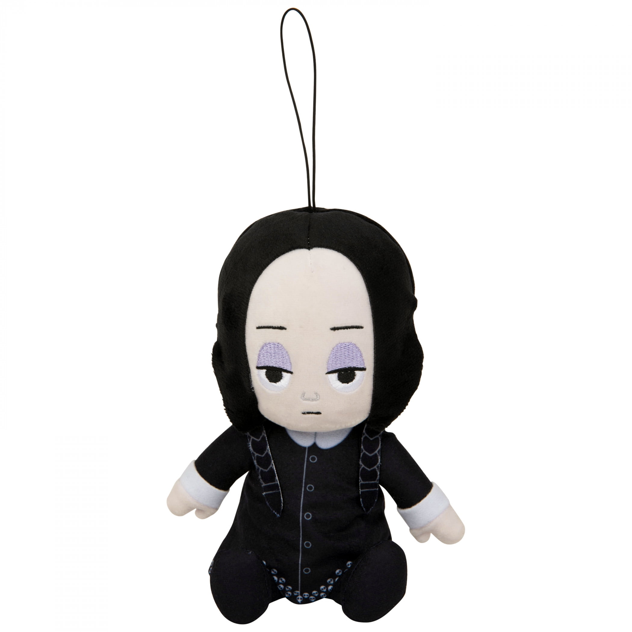 The Addams Family Wednesday Addams Sitting Plush Doll - Walmart.com