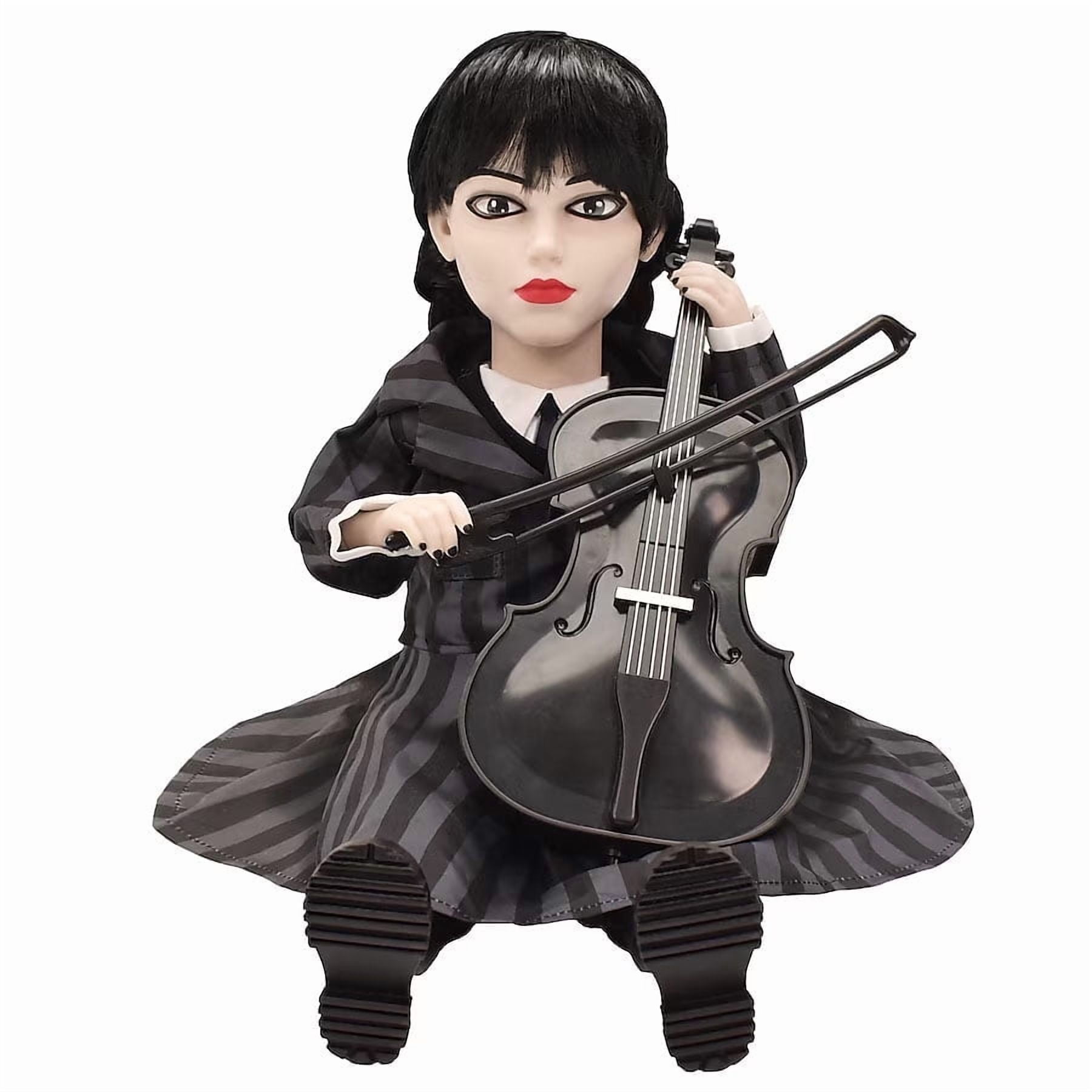 The Addams Family Wednesday Halloween Animated Doll Tabletop Decor 13 ...