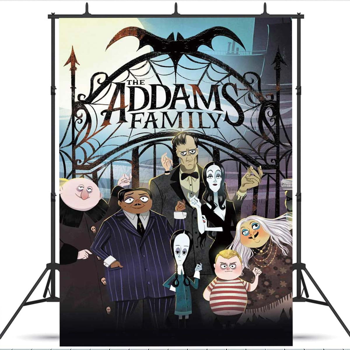The Addams Family school Backdrop Background Banner Birthday Party ...