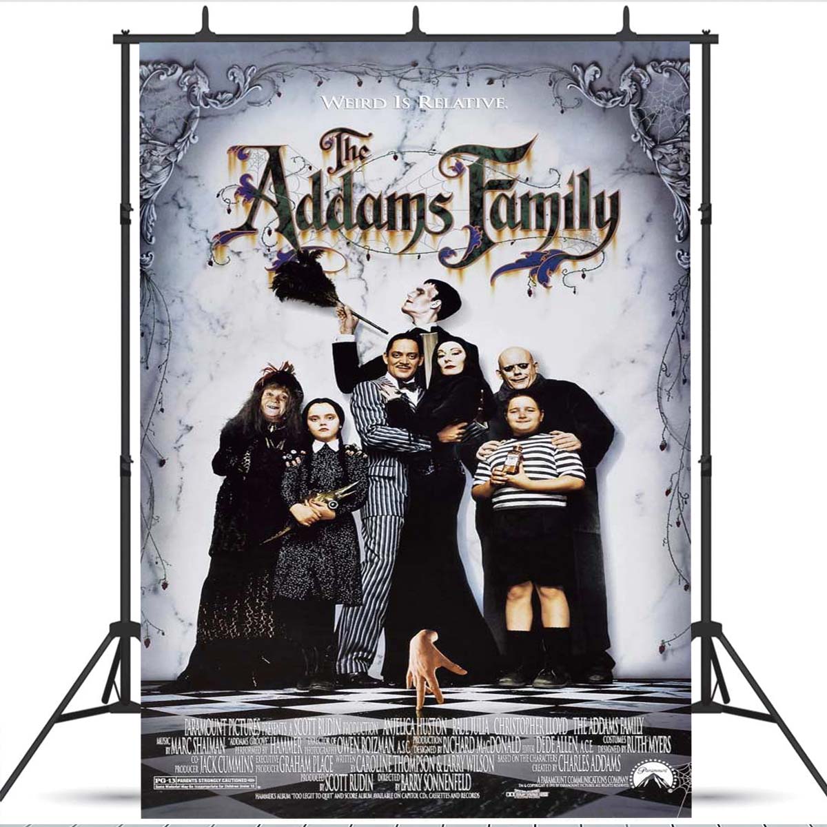 The Addams Family school Background Wall Decor Taspestry Poster Banner ...