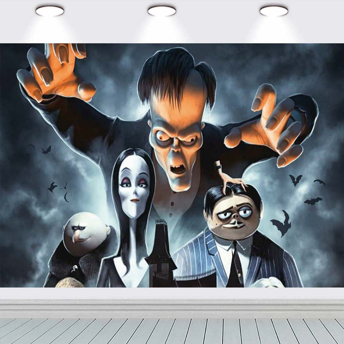 The Addams Family school Banner Backdrop Background Taspestry Wall ...