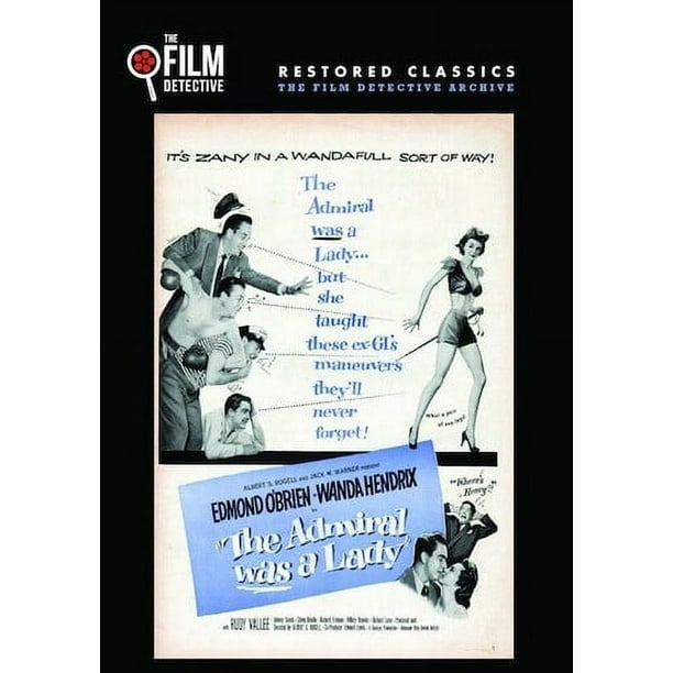 The Admiral Was a Lady (DVD), Film Detective, Comedy - Walmart Business ...