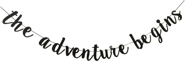 The Adventure Begins Banner Perfect for Travel /Farewell Party ...
