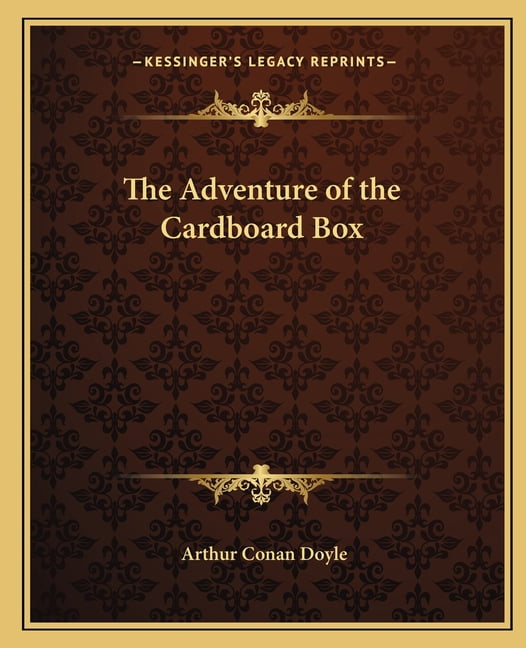 The Adventure of the Cardboard Box, (Paperback) - Walmart.com