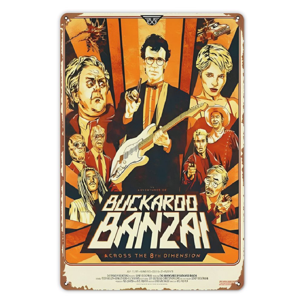 The Adventures of Buckaroo Banzai Across the 8th Dimension Posters Tin ...