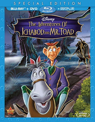 Pre-Owned The Adventures of Ichabod and Mr. Toad (Blu-ray + DVD ...