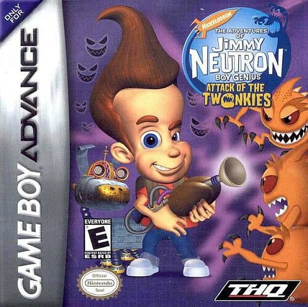Pre-Owned The Adventures of Jimmy Neutron Boy Genius: Attack of the Twonkies - Nintendo Gameboy ...
