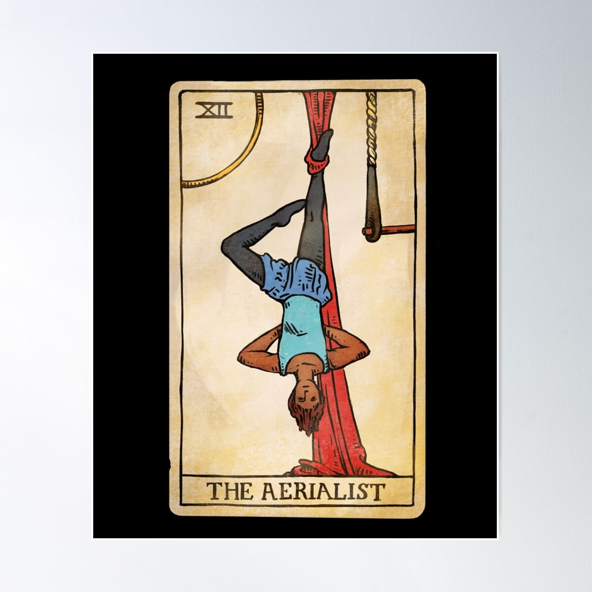The Aerialist Poster Wall Art, Modern Wall Decor For Living Room Bedroom, 24x36 UNFRAMED ...