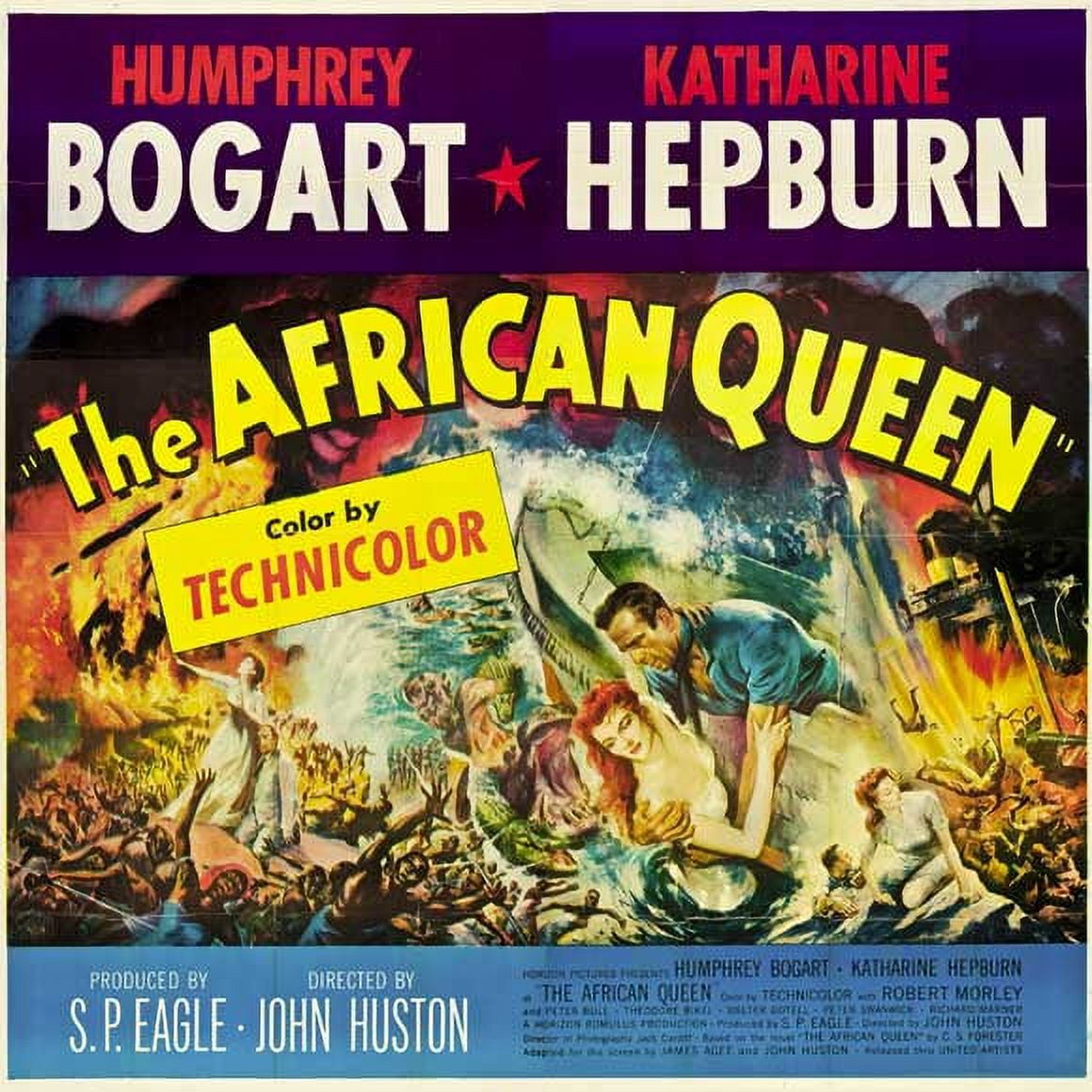 The African Queen POSTER (30x30) (1951) - Walmart.com