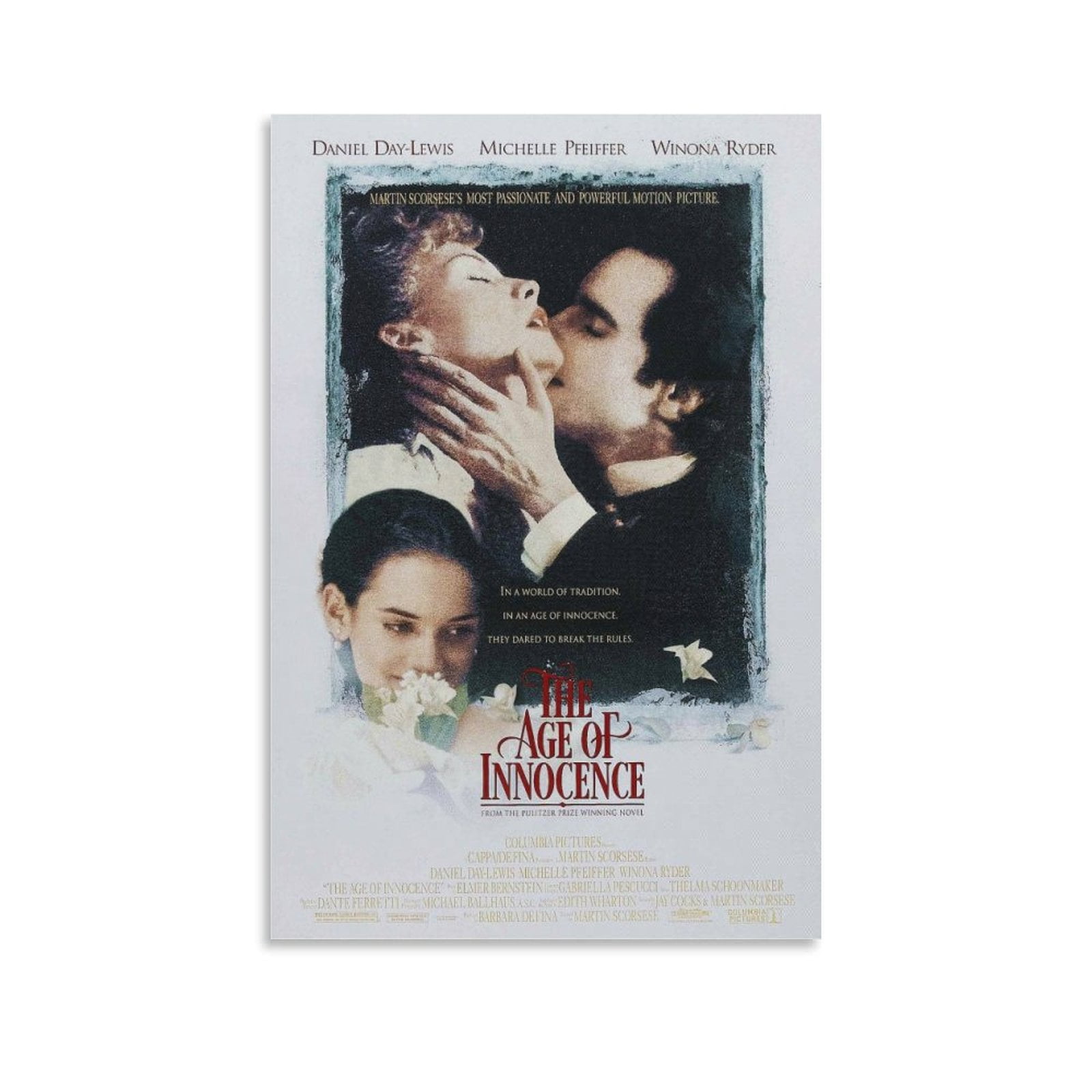 The Age of Innocence Movie Poster Poster Cool Artworks Painting Wall ...