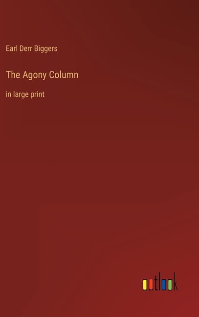 The Agony Column (Hardcover) - Walmart.com