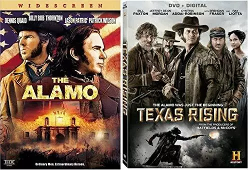 The Alamo & Texas Rising Double Feature 4 DVD Set # Catalog - Walmart.com