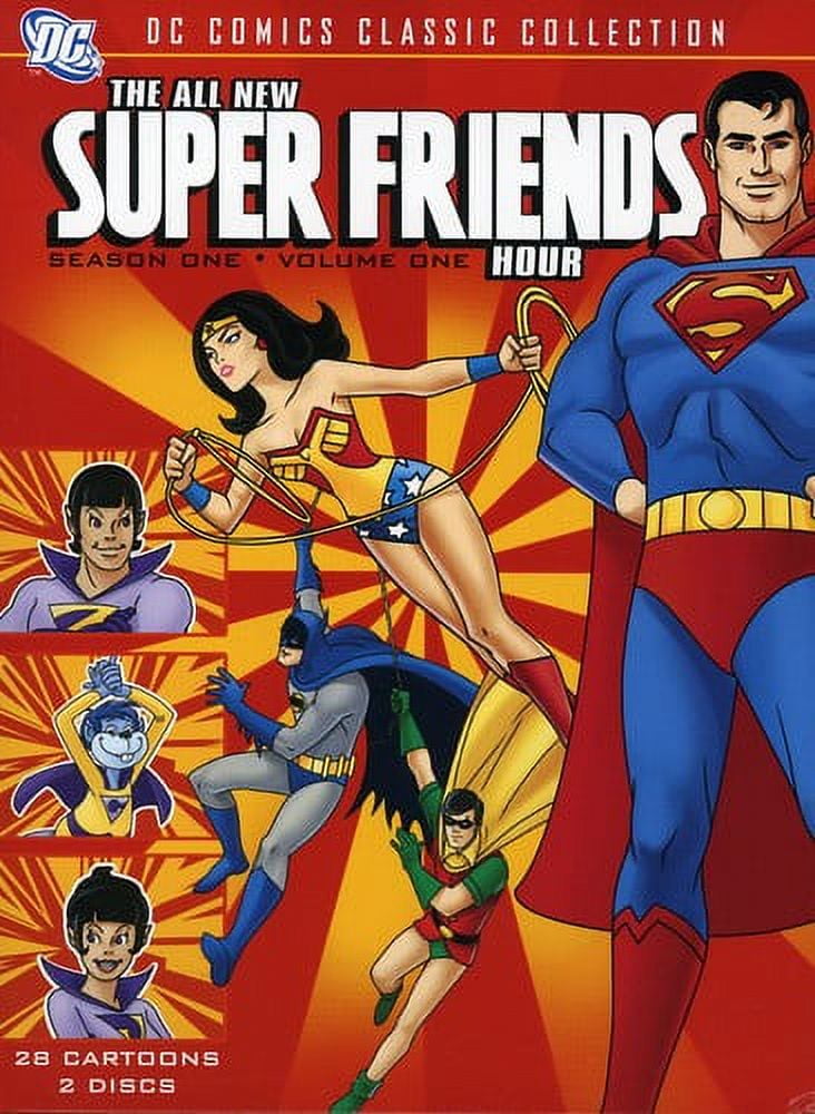 The All New Super Friends Hour: Season 1, Volume 1 (DVD) - Walmart.com