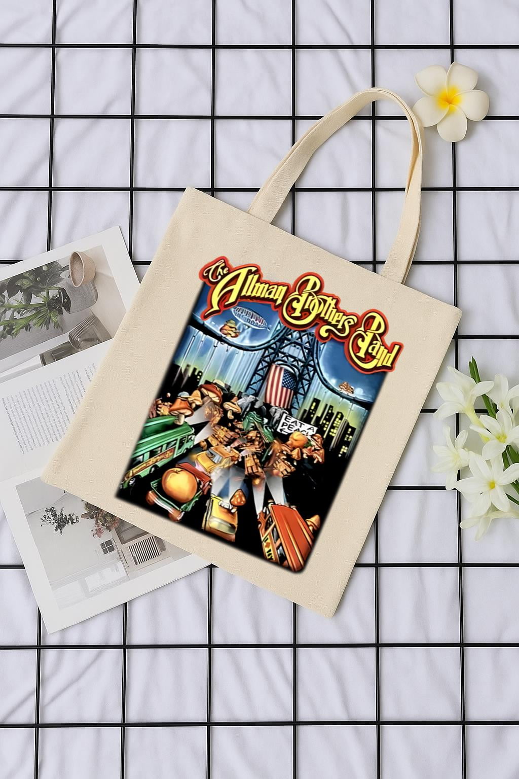 The Allman Brothers Band Double-sided Tour T-Bag Black All s-TH15418 ...