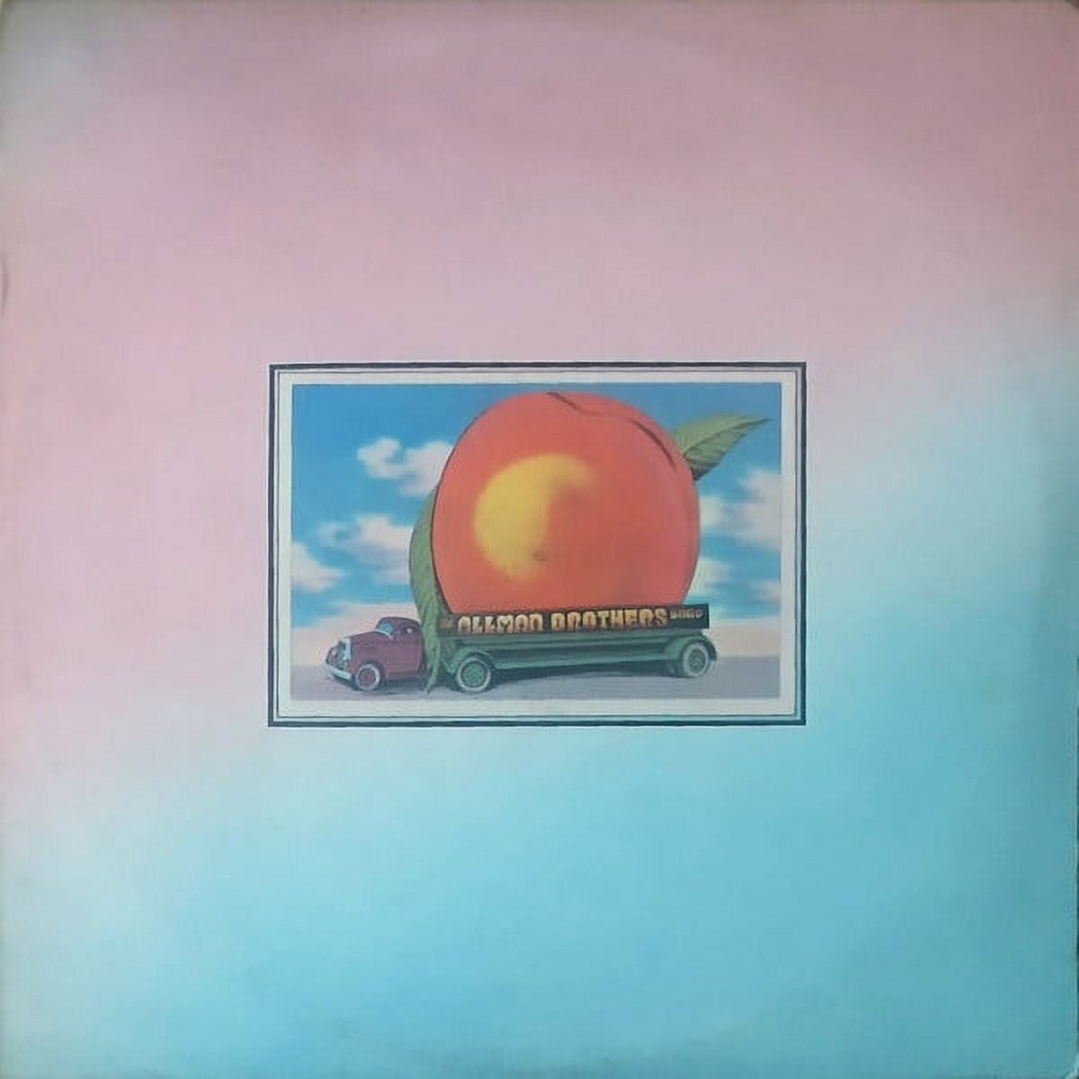 The Allman Brothers Band - Eat A Peach [VINYL LP] Blue, Colored Vinyl ...
