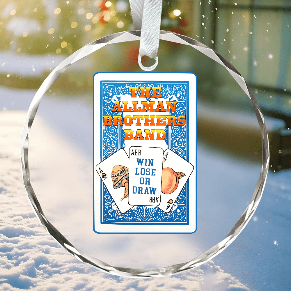 The Allman Brothers Band Win Lose Or Draw Ornament, Home Decoration ...