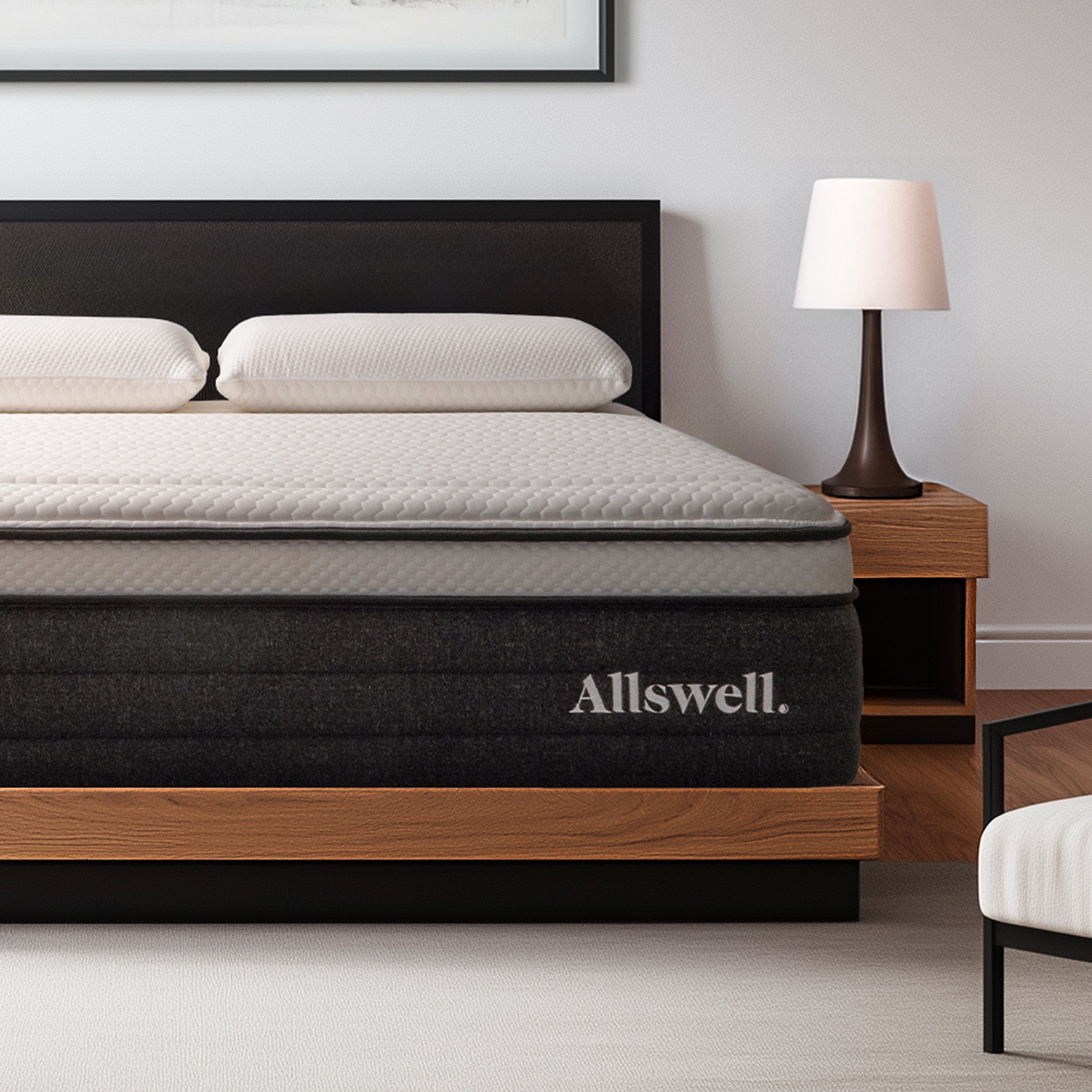 The Allswell Relax 14" Bed in a Box Hybrid Mattress, Queen - Walmart.com