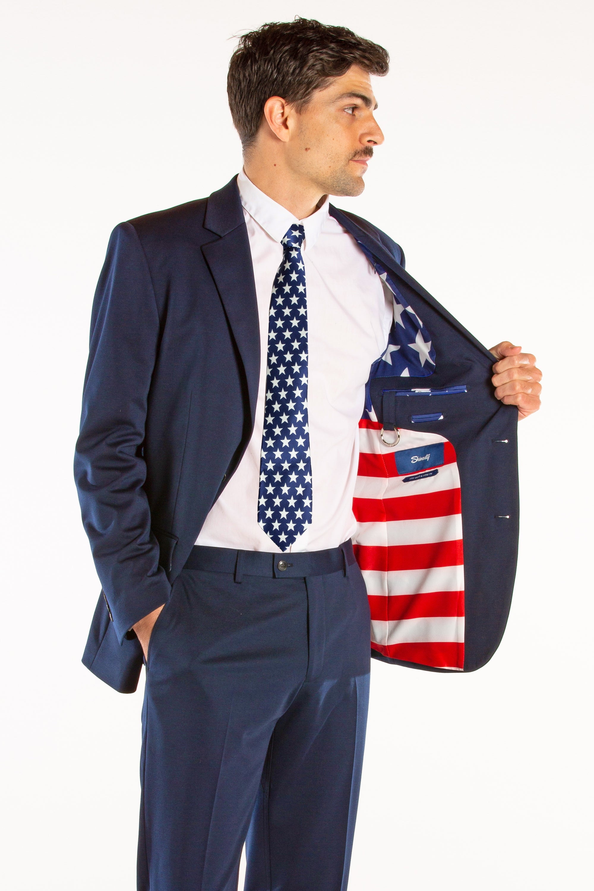 The Alpha - Shinesty American Flag Ultimate Suit US Jacket 40 - Walmart.com