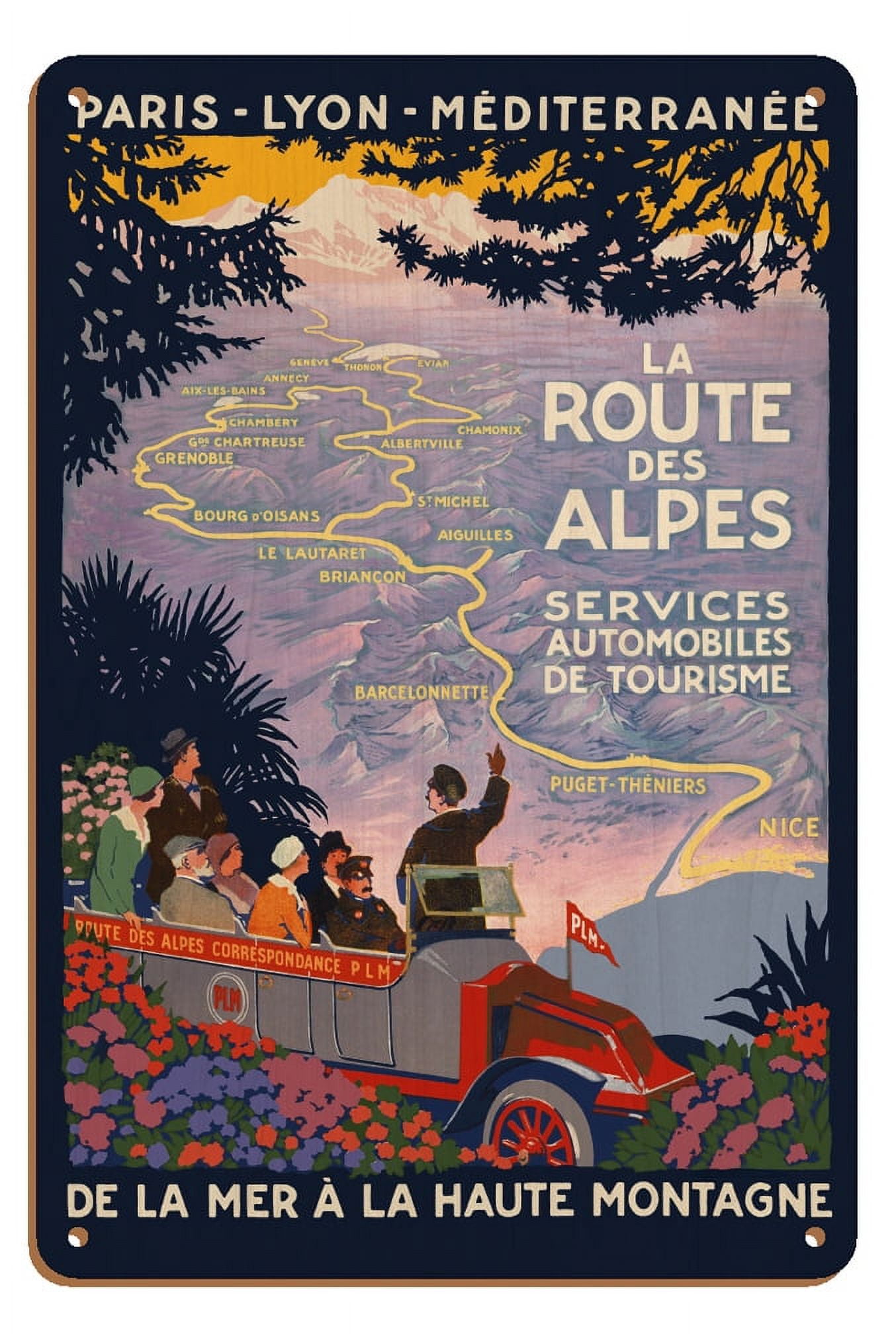 The Alpine Route - From the Sea to High Mountains - Paris-Lyon ...