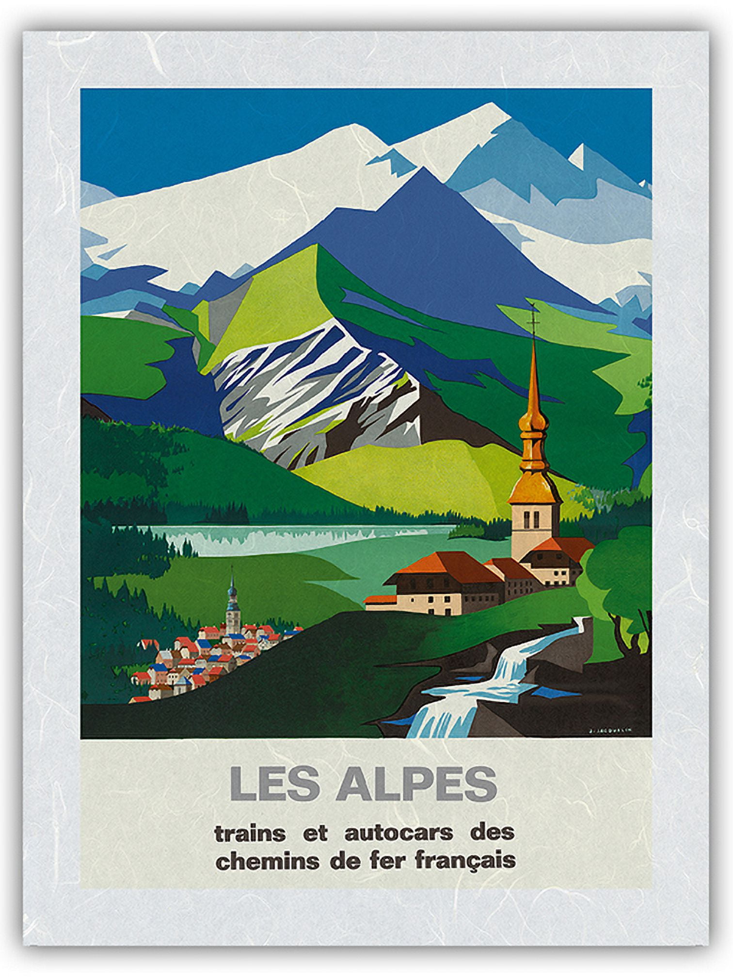 The Alps (Les Alpes) - Trains and Buses of French Railways - SNCF ...