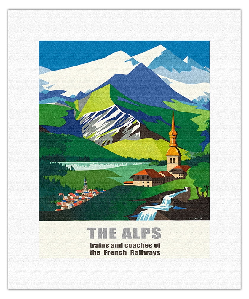 The Alps - Trains and Buses of French Railways - SNCF (French National ...