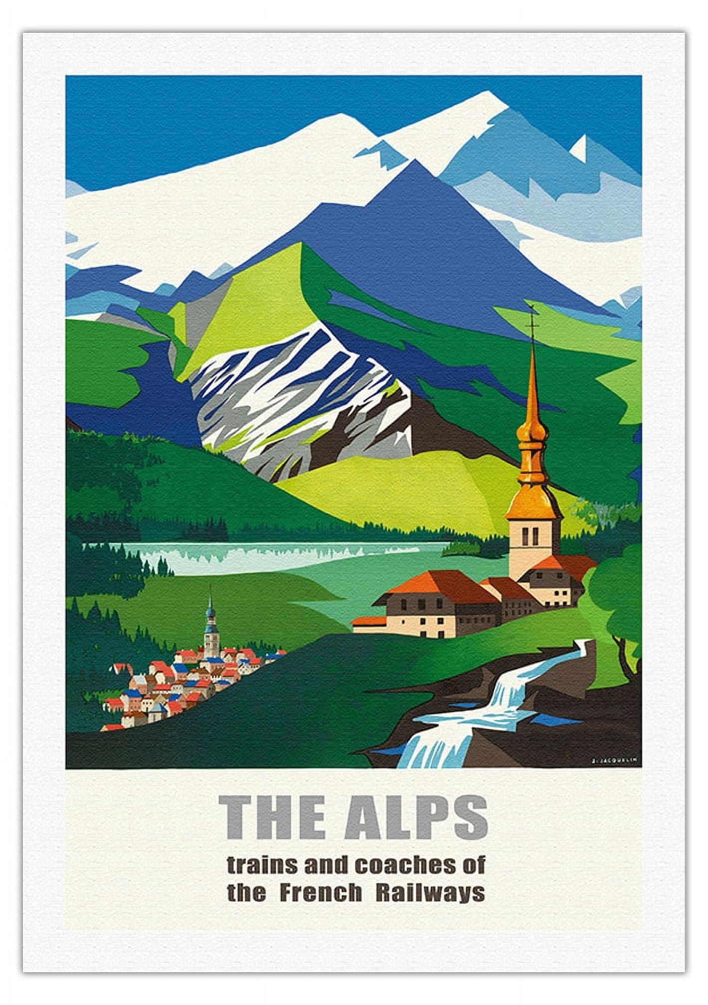 The Alps - Trains and Buses of French Railways - SNCF (French National ...