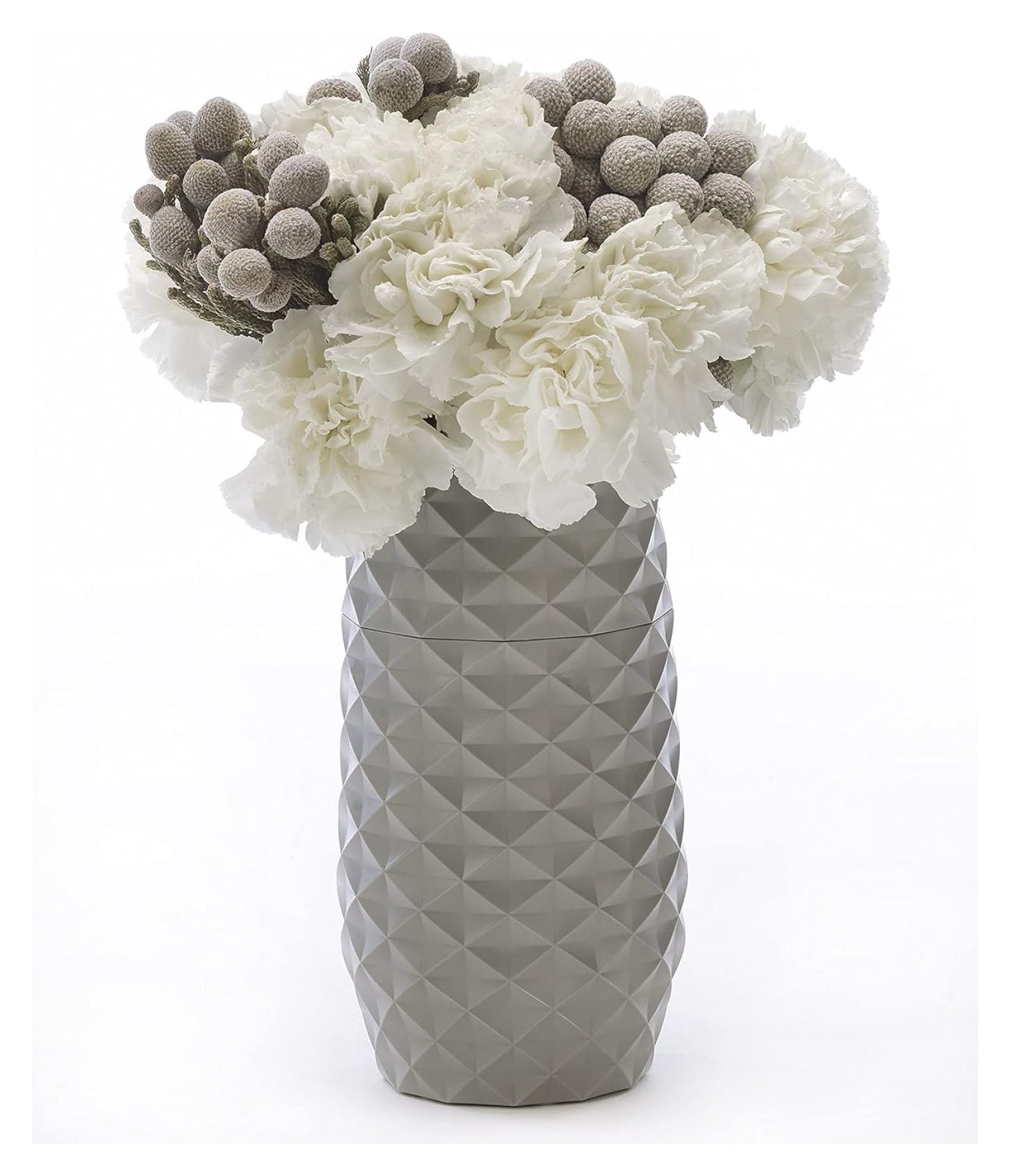 The Amaranth Vase - Unique Design for Easy Water Draining and Stem ...