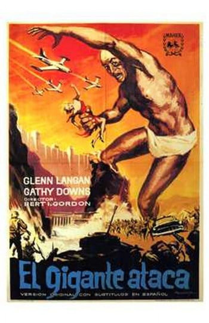 The Amazing Colossal Man Movie Poster (11 x 17) - Walmart.com