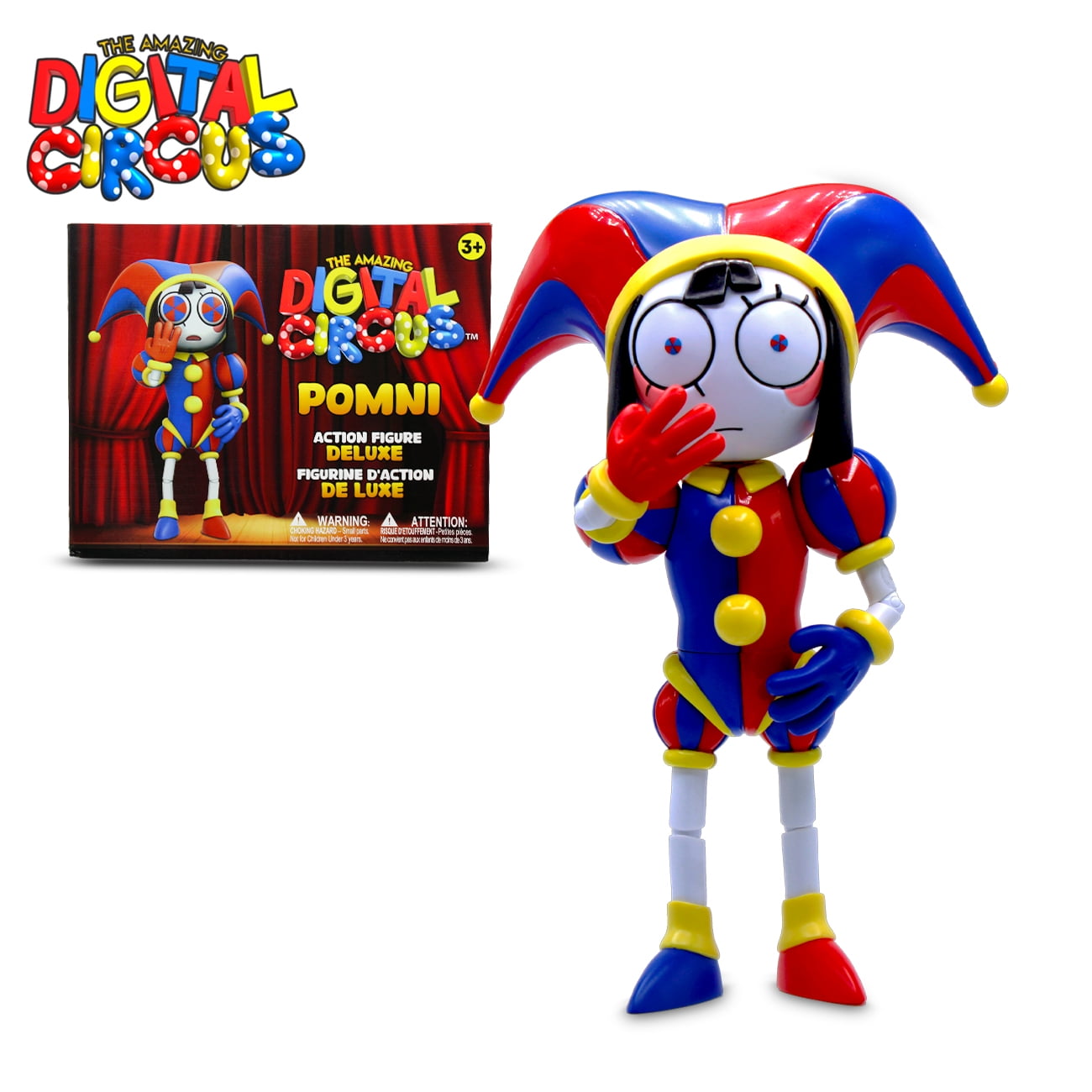 The Amazing Digital Circus - Deluxe Action Figure - Walmart.com