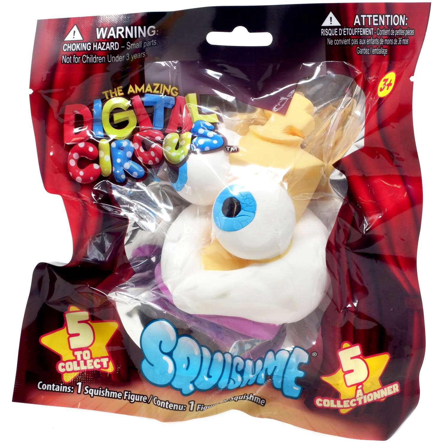 The Amazing Digital Circus Squishies Kinger Squeeze Toy - Walmart.com