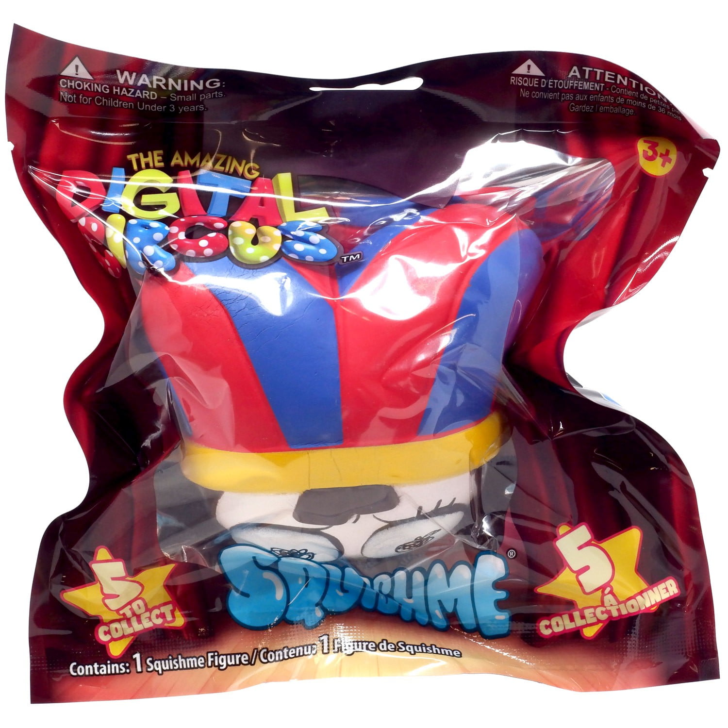 The Amazing Digital Circus Squishies Pomni Squeeze Toy - Walmart ...